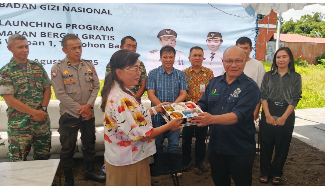 SPPG Woloan Satu Resmi Dilaunching, Bukti Nyata Pemkot Tomohon Dalam ...